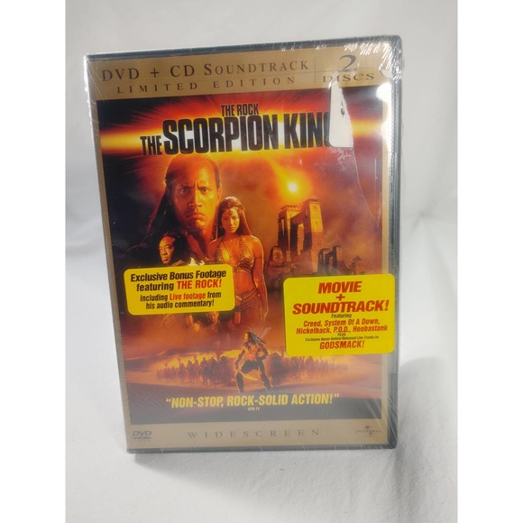 dvd | Media | The Scorpion King Dvd 202 2disk Set Limited Edition ...